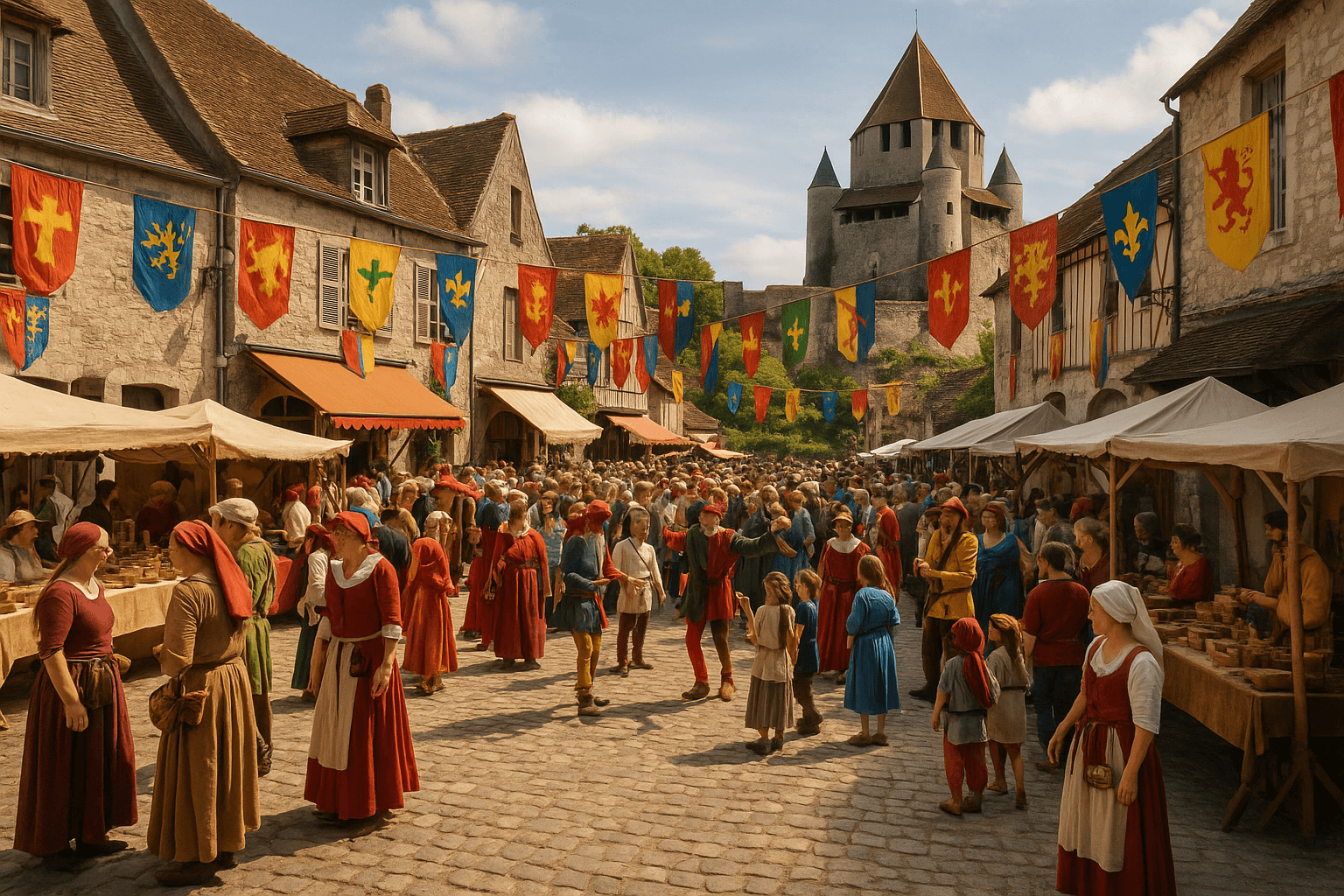 Médiévales de Provins : La plus grande fête médiévale de France