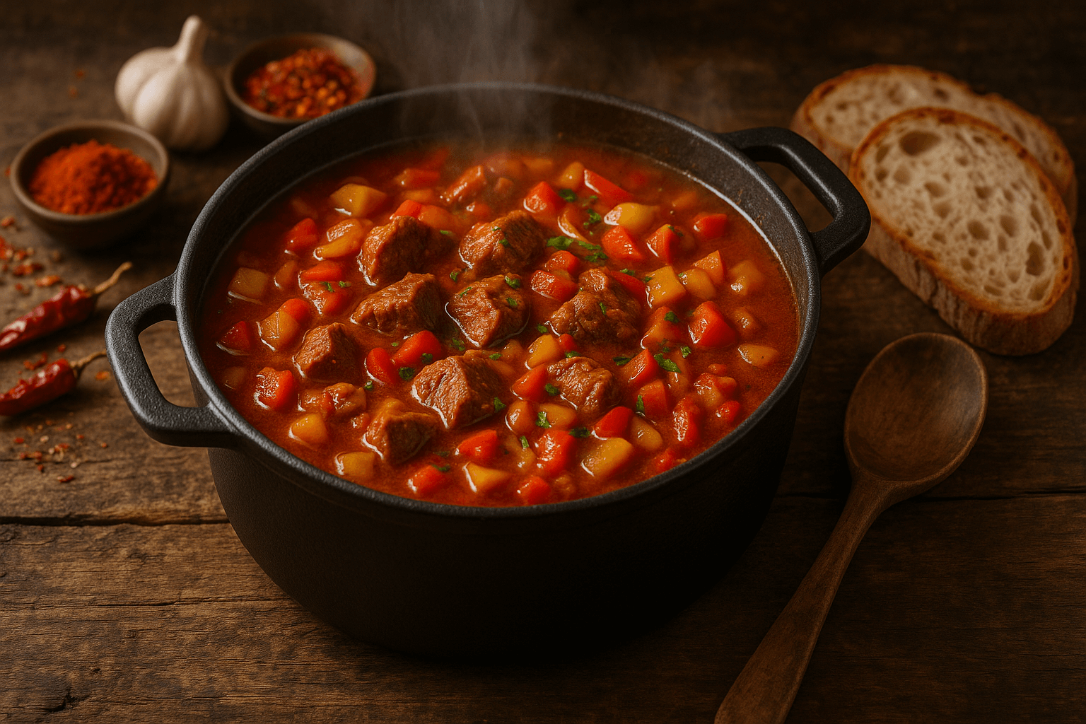 Recettes goulash hongrois traditionnel : La cuisine magyare